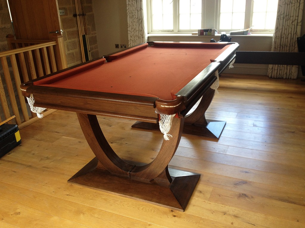 Snooker table size